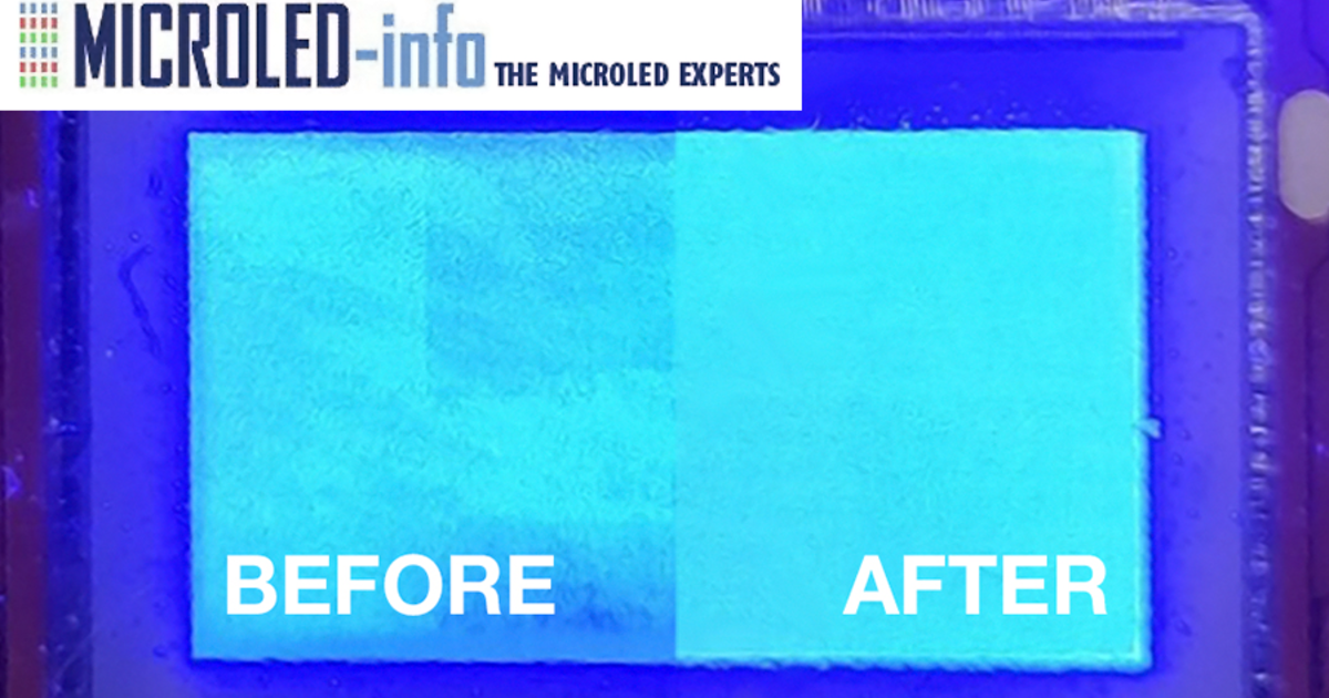 Measuring and Correcting MicroLED Display Uniformity - Articles ...